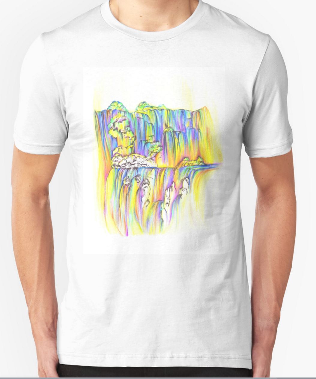 aurora waterfall t-shirt – Camellia Teas of Ottawa